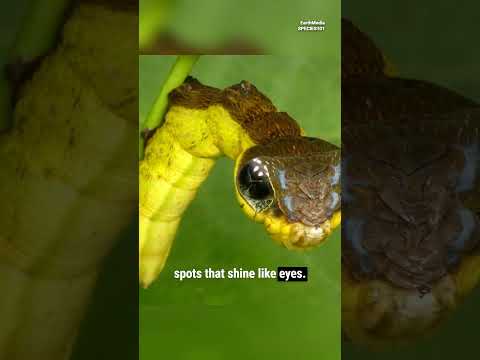 Sphinx Hawk Moth Caterpillar, The Snake Pretender