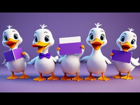 Two Little Ducks Learn to Spell | Spelling Song for Kids | Fun Learning Rhyme