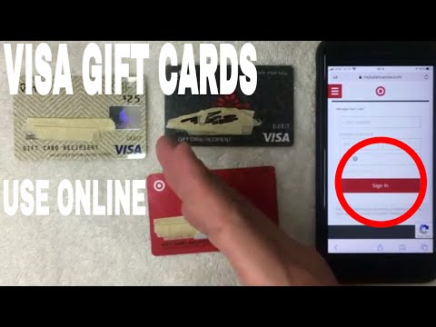 ✅ How To Use Visa Gift Cards Online 🔴