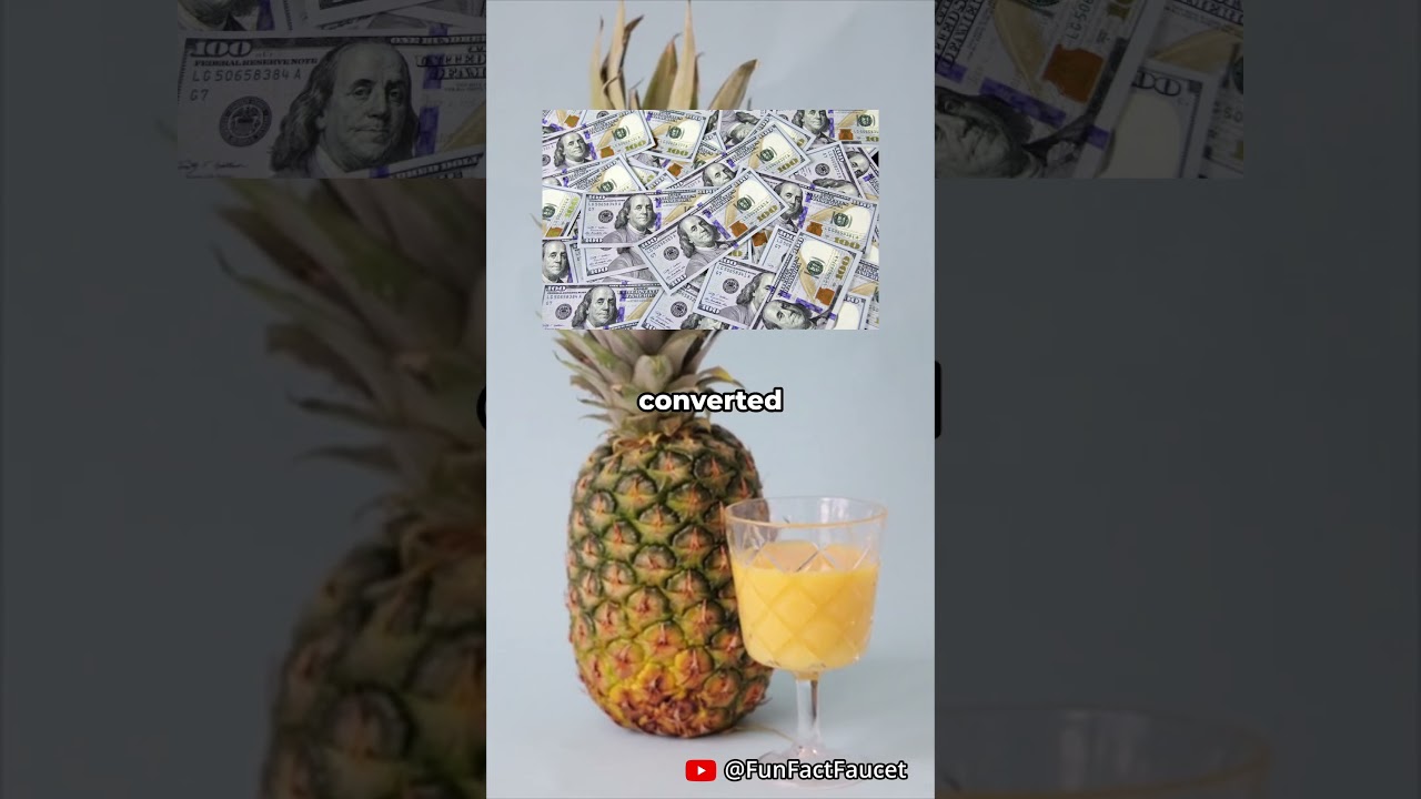 The Cost Of Pineapples... #facts #shorts