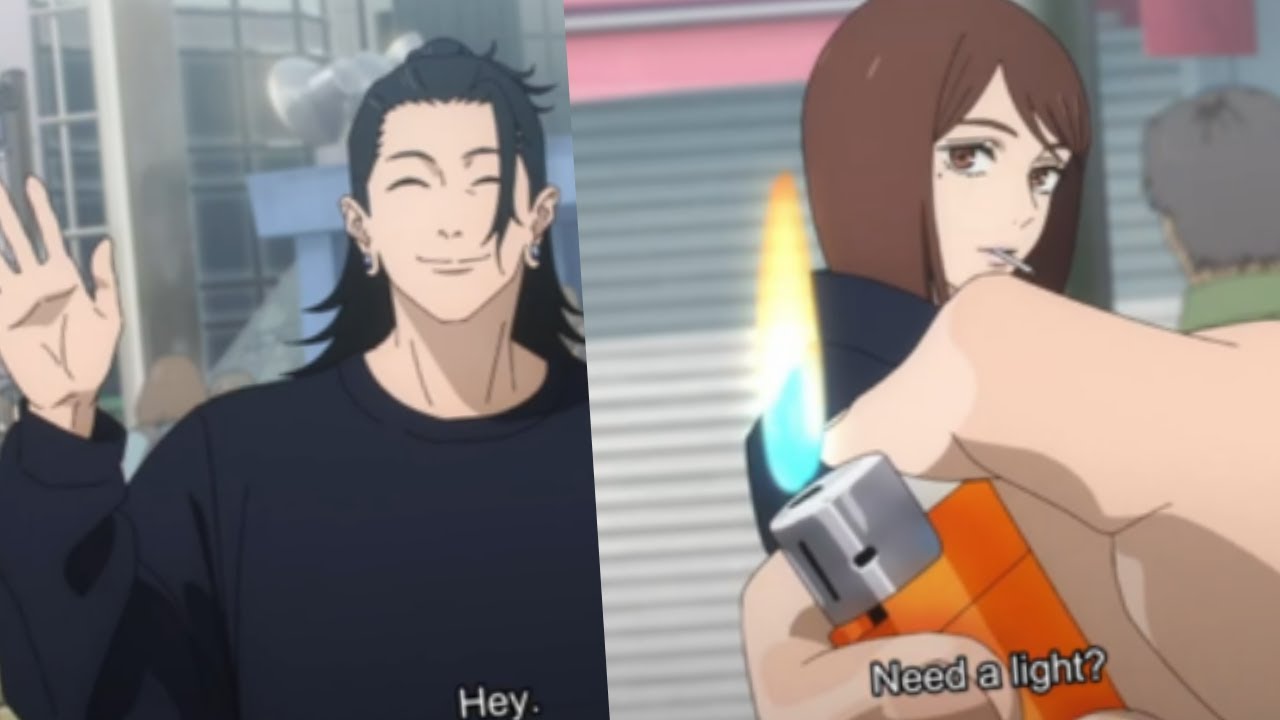 Shoko Catches Geto in Shinjuku ||  Geto Last Meeting with Shoko| Jujutsu Kaisen Season 2 Ep 5