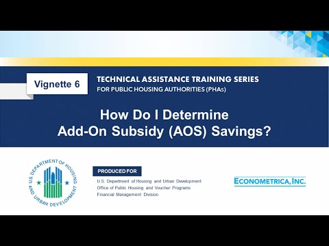 EPC: How Do I Determine Add-On Subsidy (AOS) Savings?
