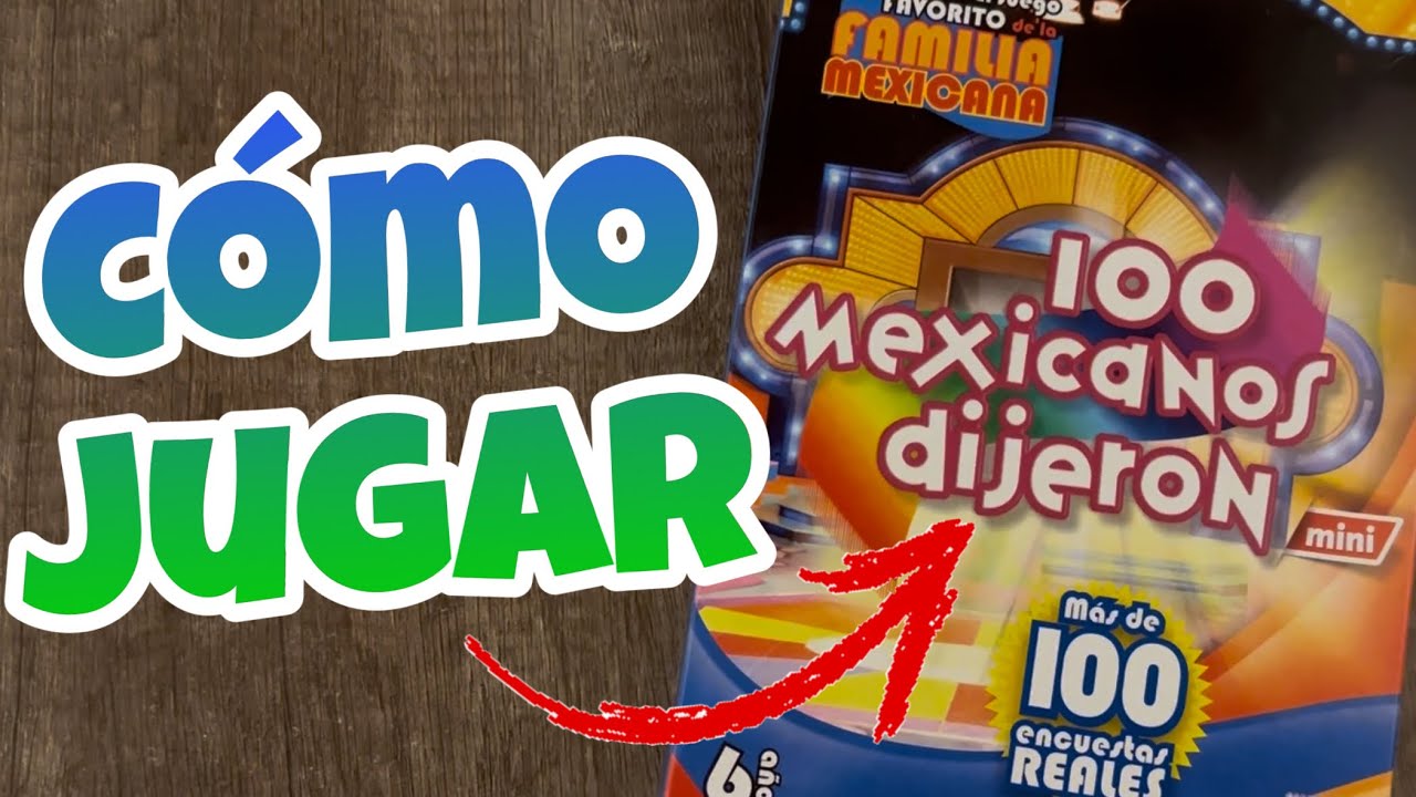 100 Mexicans said, the most fun original game! #boardgames #familyboardgames #games