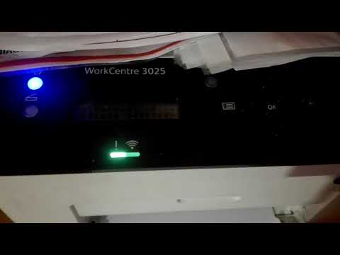 2018 Xerox WorkCentre 3025 - Startup and Shutdown