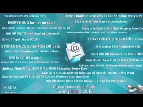 iMedia Brand Summit 2011: "The Group Couponing Craze: Getting Your Brand on Board"