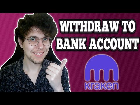 Withdraw To Bank Account In Kraken