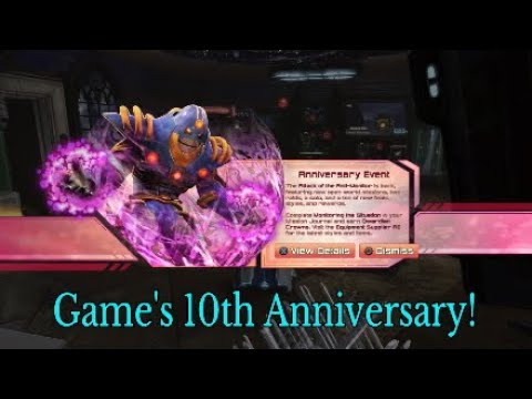 DCUO - Attack of the Anti-Monitor - All cutscenes - DCUO's 10th Anniversary event
