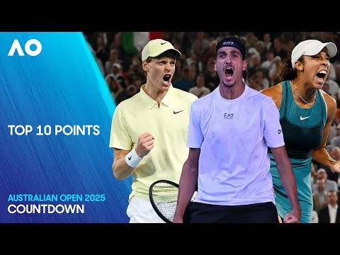 Top 10 Points of the Tournament | Australian Open 2025