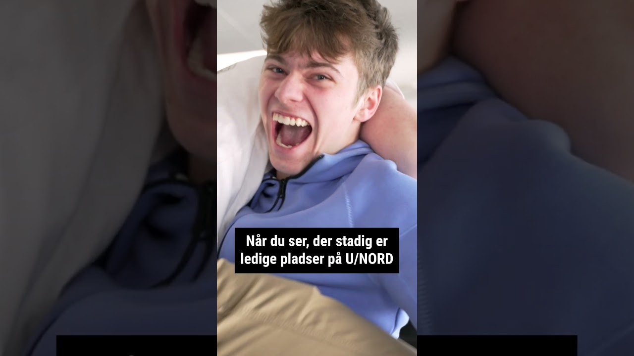 POV: Når du ser, der stadig er ledige pladser på U/NORD