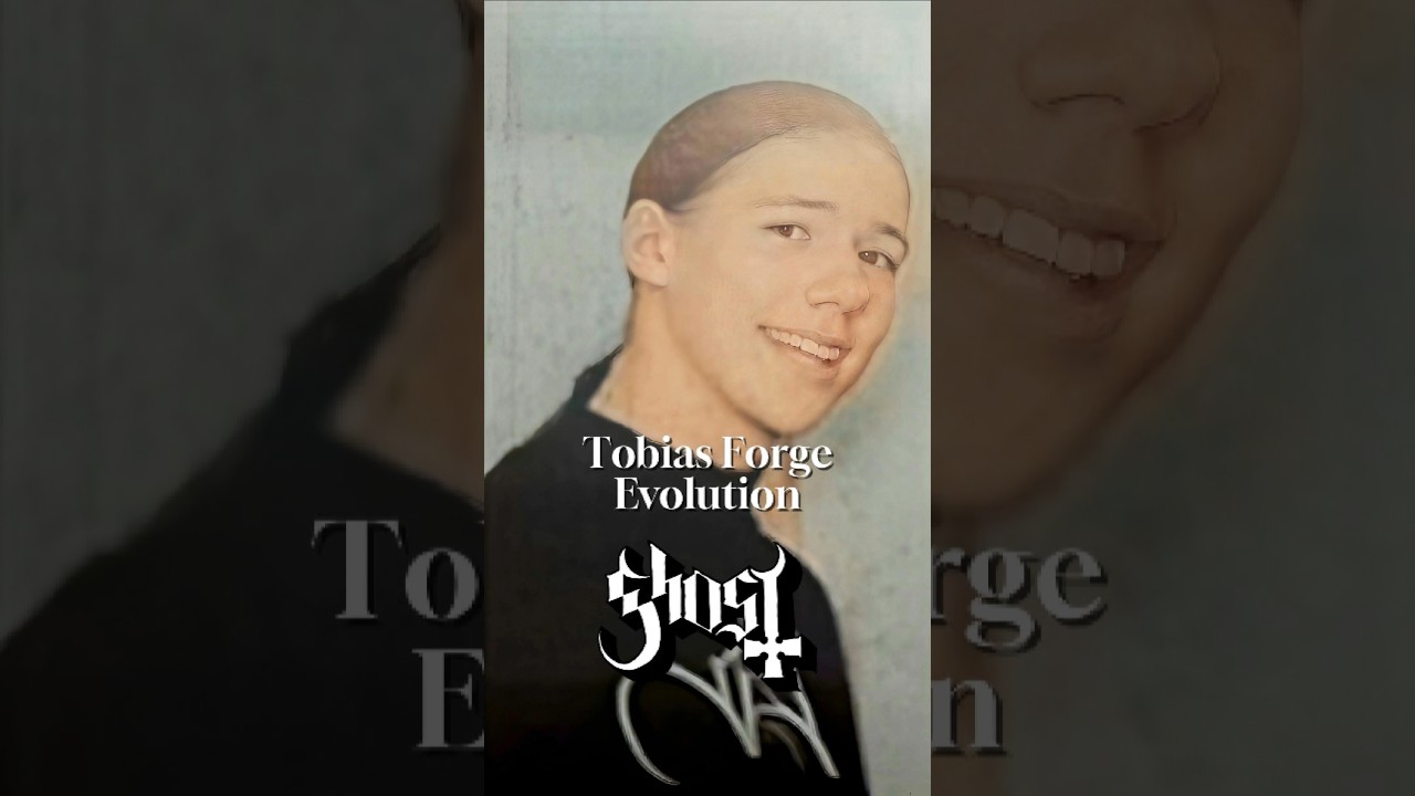 Tobias Forge Evolution:The Mastermind Behind Ghost #tobiasforge #ghostband #ghostbc #musicevolution