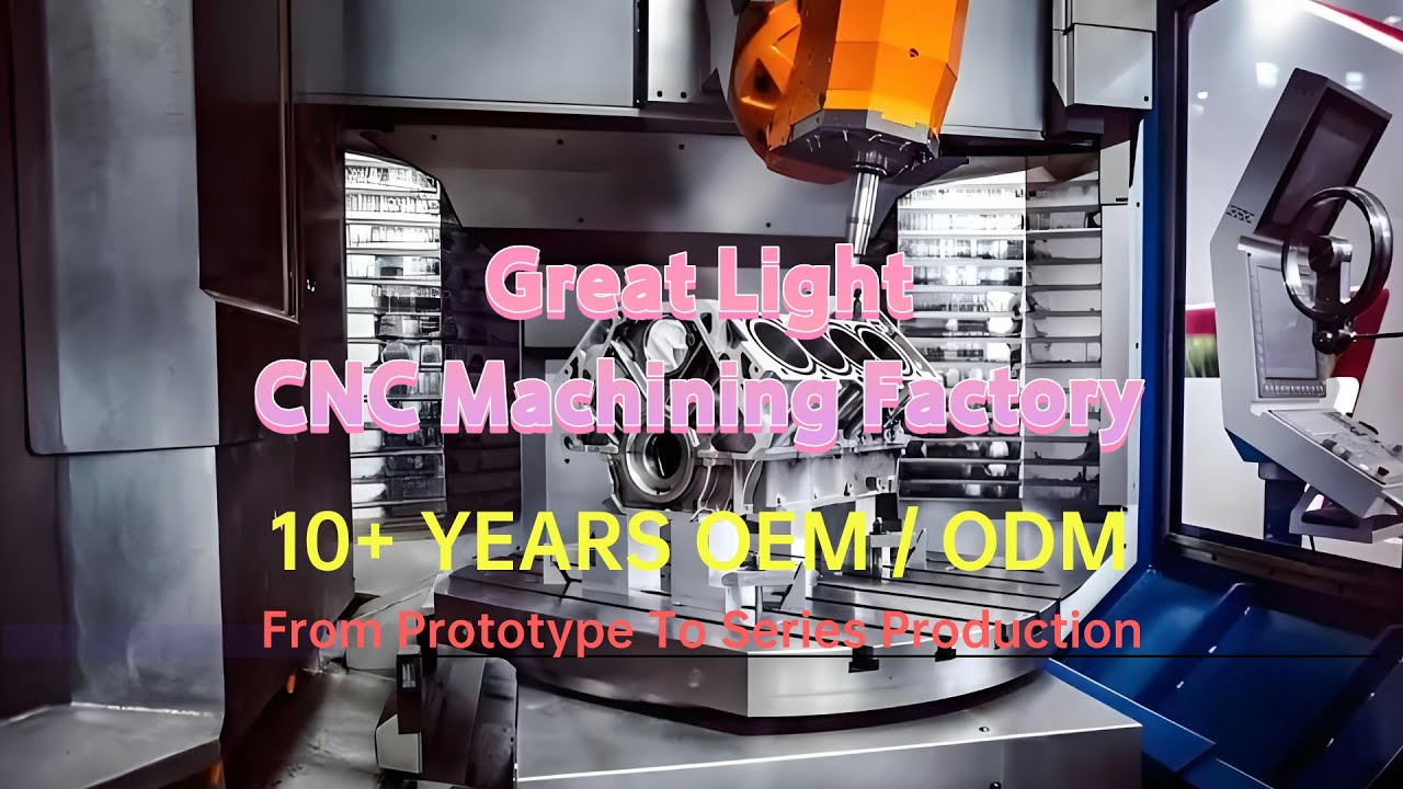 GreatLight CNC Machining Factory，One of the Best Rapid Prototyping Companies from China