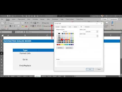 Navigate Dialog Boxes 2