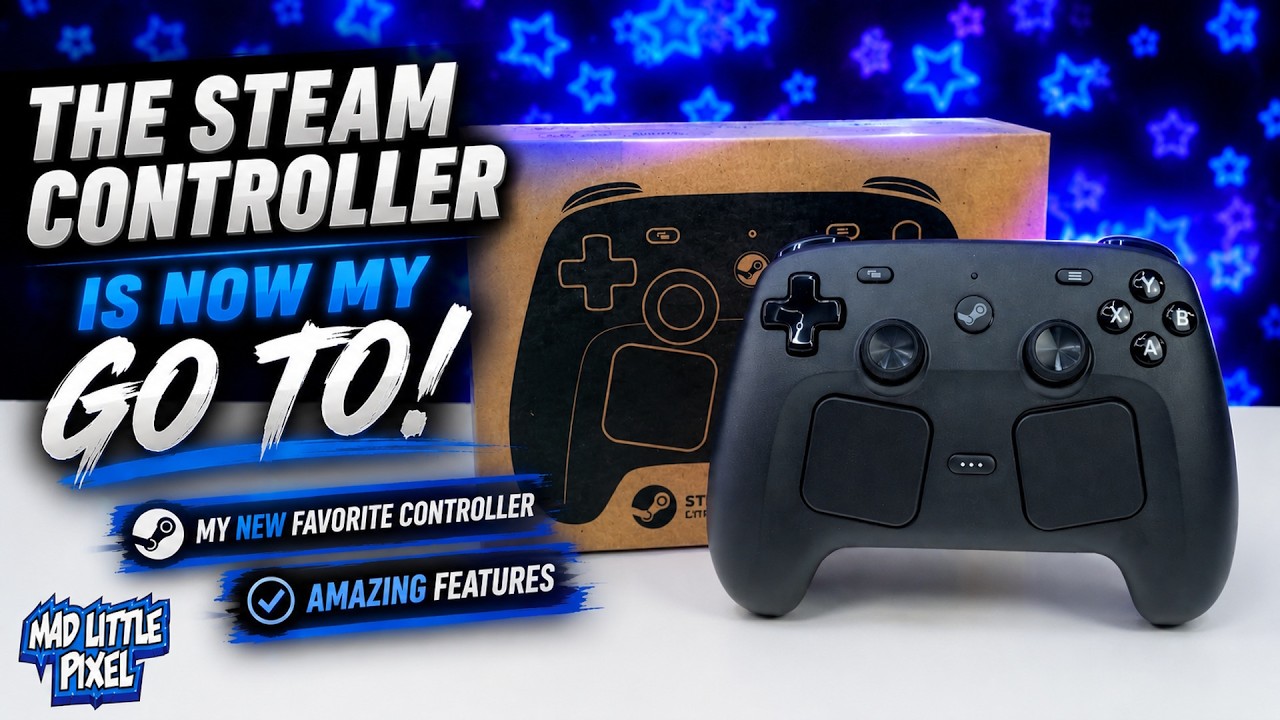 The Steam Controller Is AMAZING! Best Back Buttons.. My New Favorite!