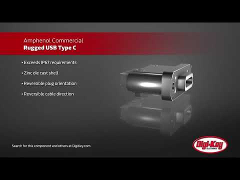 Rugged USB Type C Connectors | Amphenol