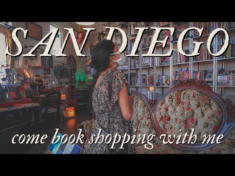 San Diego Bookstore Vlog | Come Book Shopping With Me + Book Haul