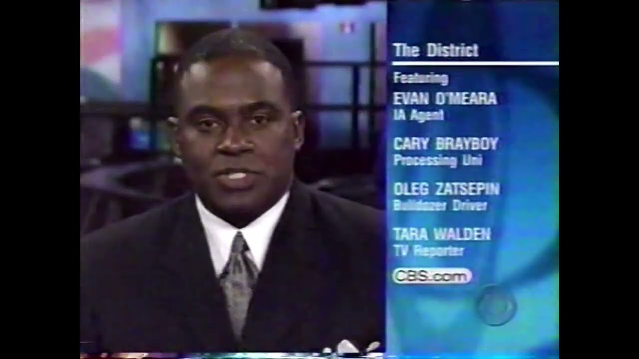 CBS split screen credits, circa 2003