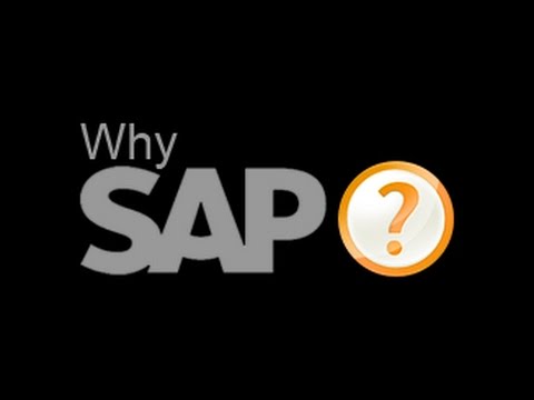 What is ERP ? Why SAP ?