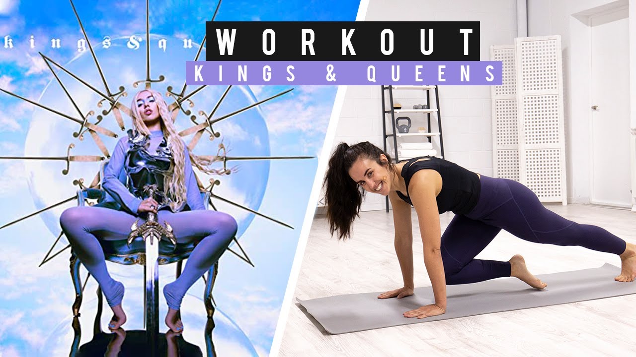 KINGS & QUEENS - Ava Max | AT HOME WORKOUT