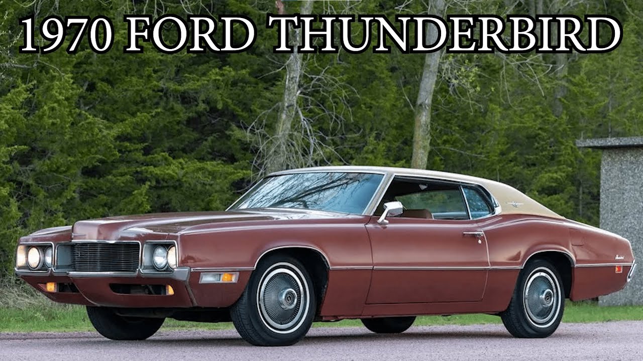 A Look at a 1970 Ford Thunderbird - Peak 1970s Luxury
