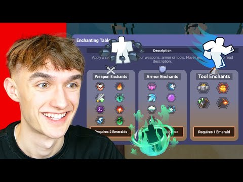 These NEW Enchants Are INSANE In Roblox Bedwars..