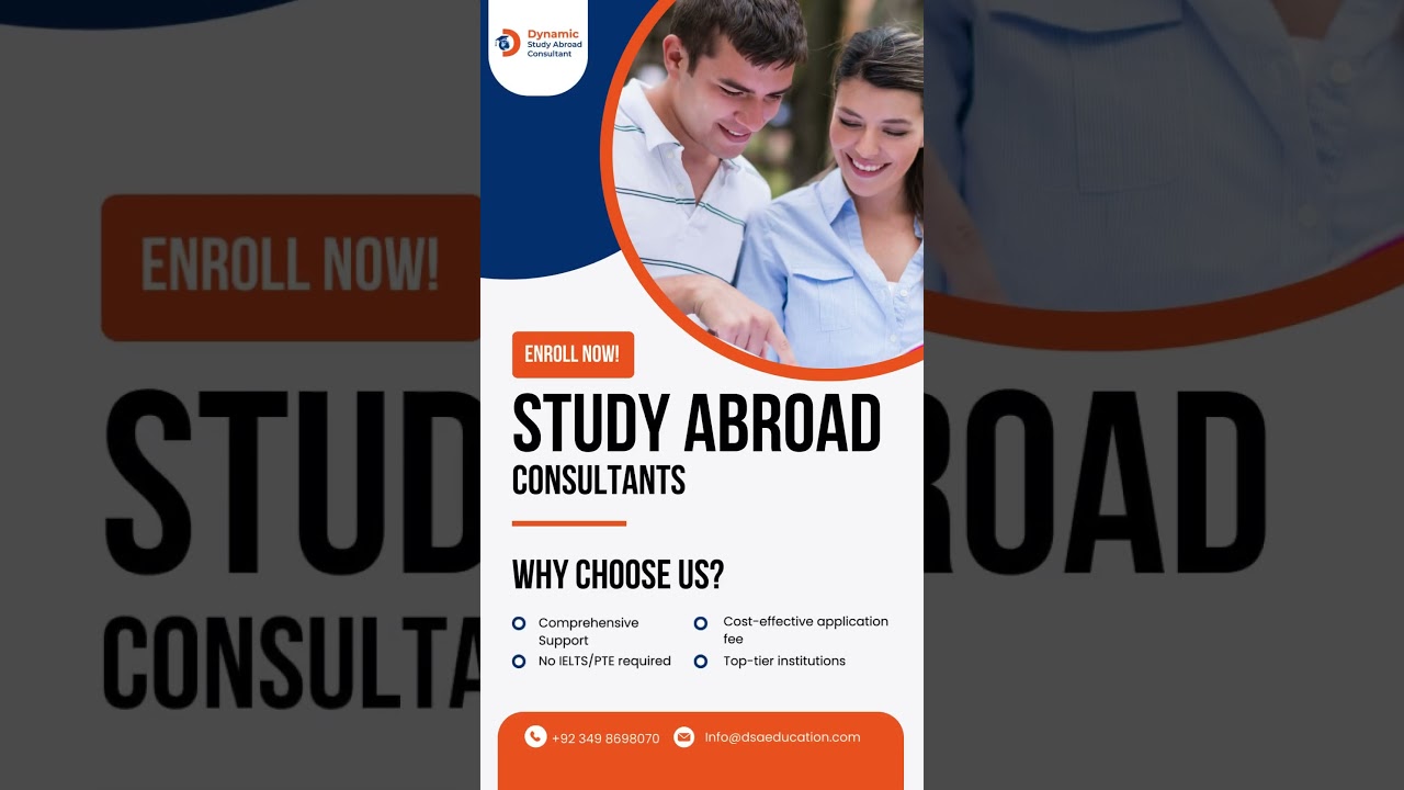 🌍✨ Unlock Your Future with Dynamic Study Abroad Consultants! ✨🌍