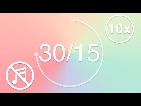 30/15 - Pomodoro - 30 minute timer with 15 minute breaks - No Music - Pastel