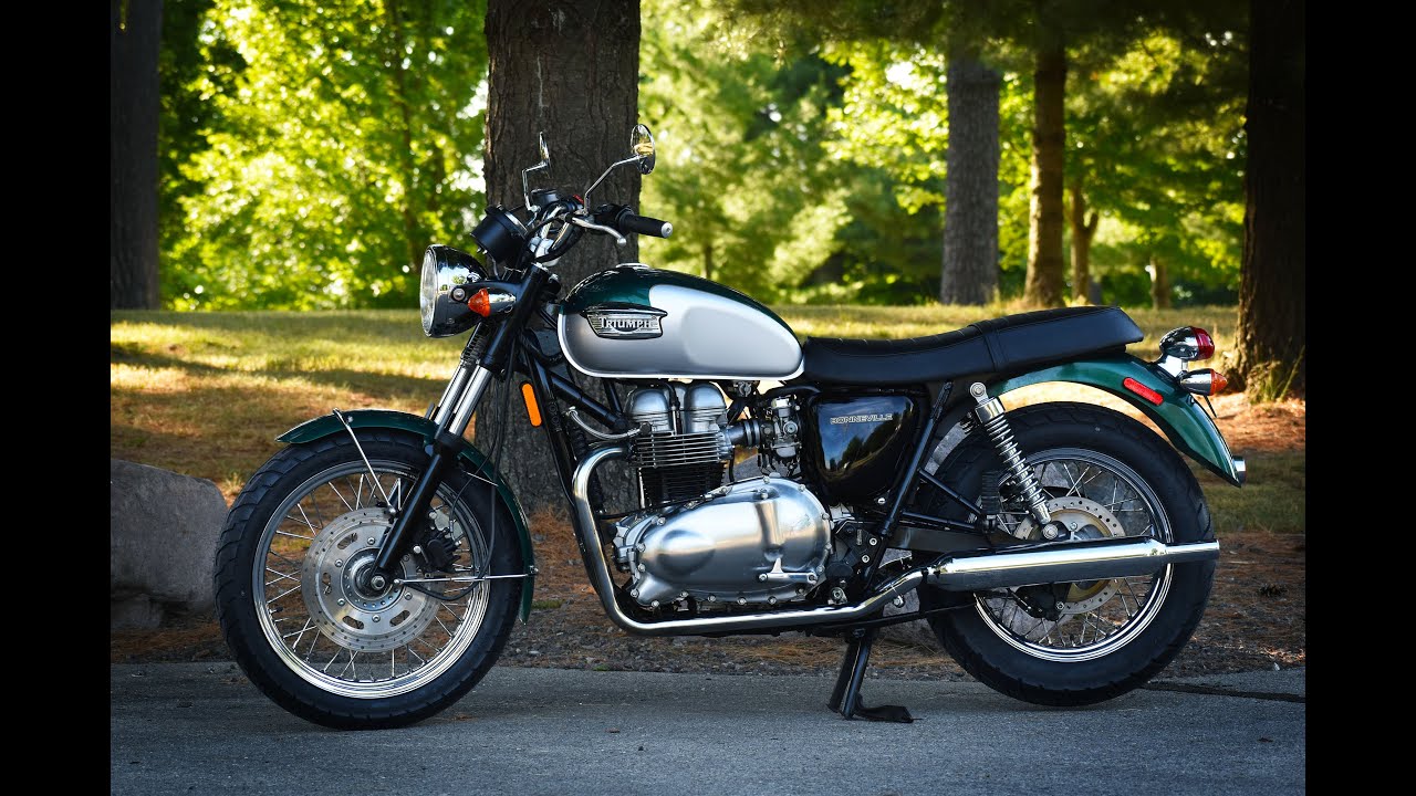 10k-Mile 2002 Triumph Bonneville SOLD