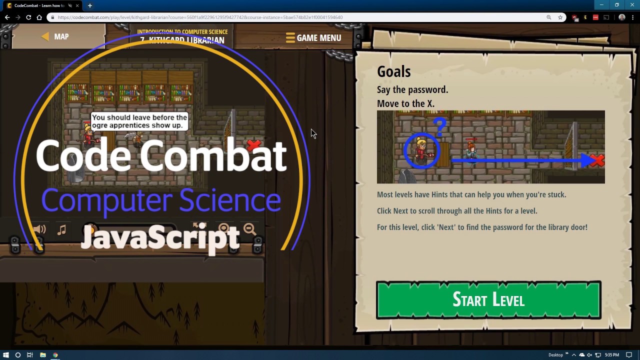 Code Combat - Level 7 JavaScript Tutorial