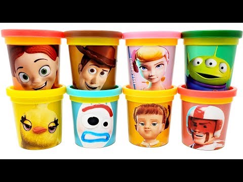 Colors can be learned with McDonald's Toy Story 4 Figures. (set of 8)