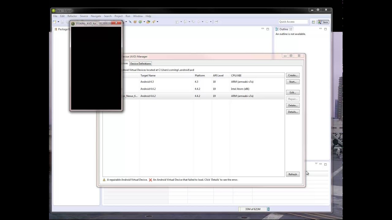 Creating Your First Android Program with Eclipse