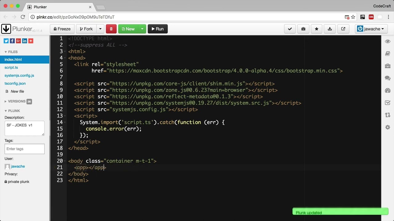 07   Angular Quickstart Nesting Components Inputs
