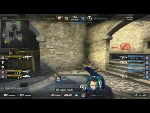 Coldzera ACE | Virtus.Pro vs SK Gaming | ESL One Cologne 2016