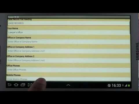 Lawyer ON the GO Android App for Busy Legal Professionals from Siyami Apps