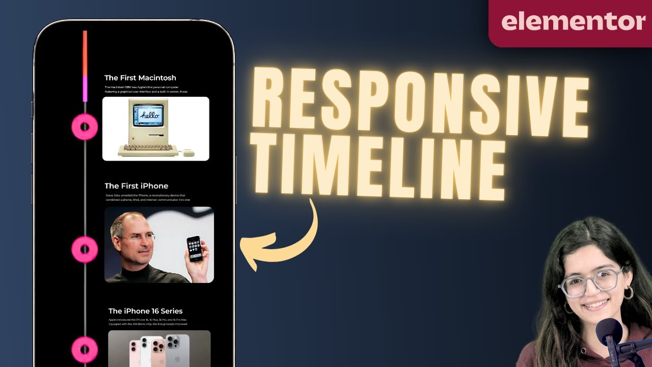 Create ANY Responsive Timeline in Elementor (FREE)