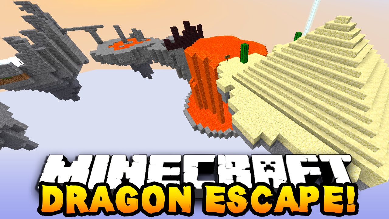 Minecraft DRAGON ESCAPE 