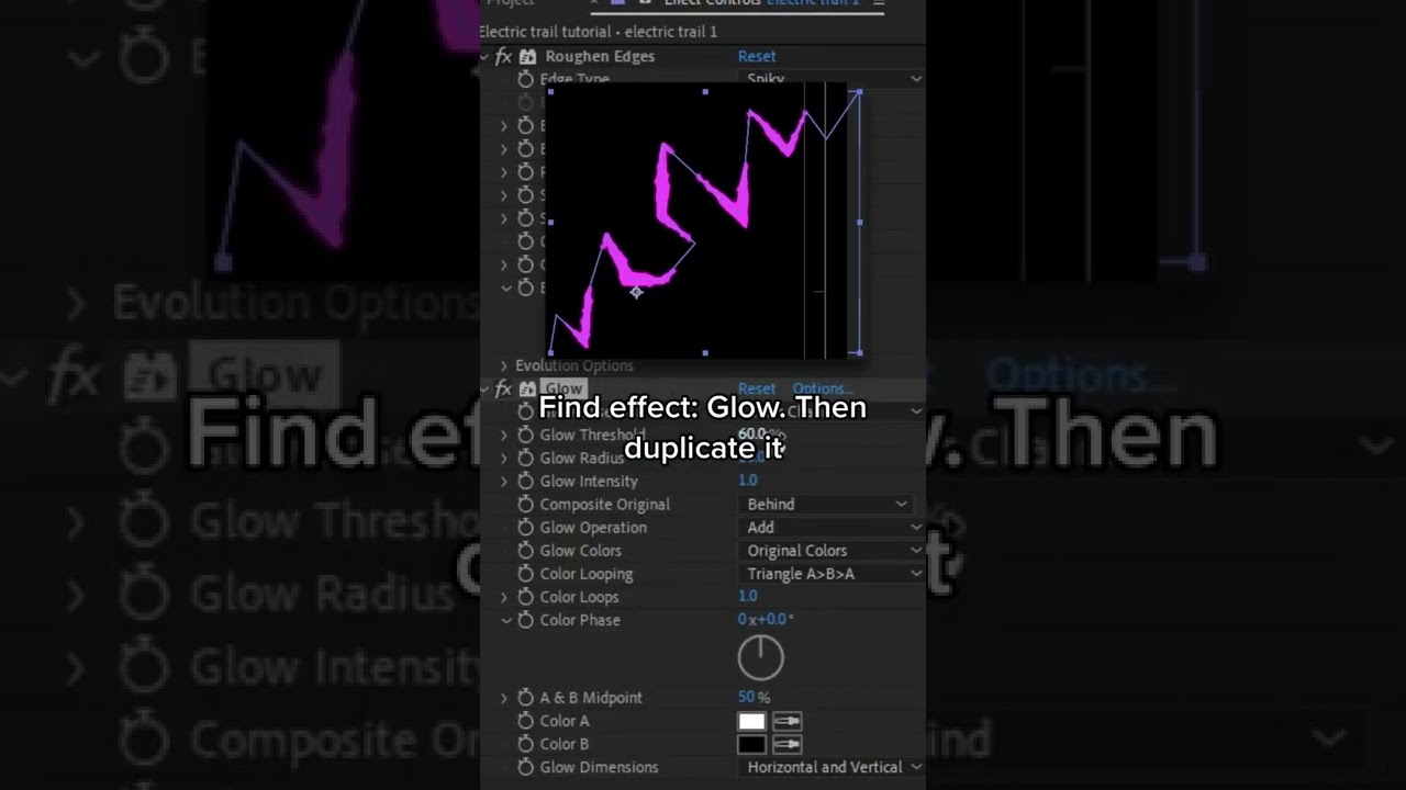 Electric/Lightning Trail After Effects Tutorial (Simple)