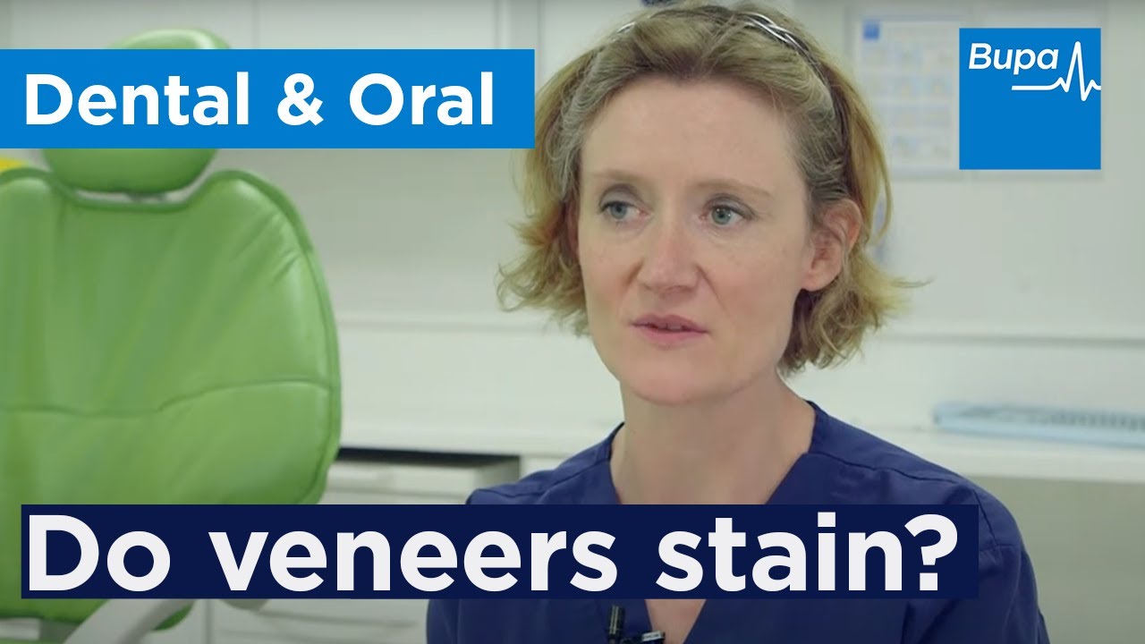 Do veneers stain? | Bupa Health