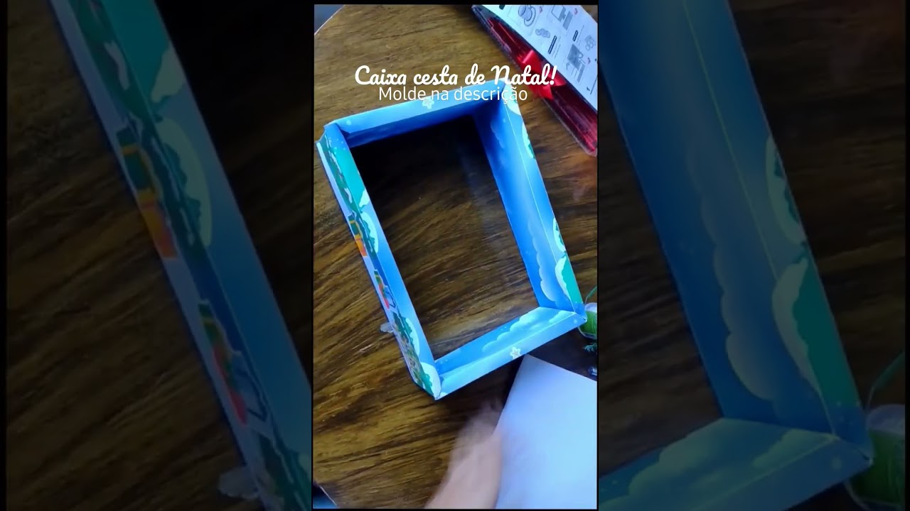 Caixa Cesta de Natal