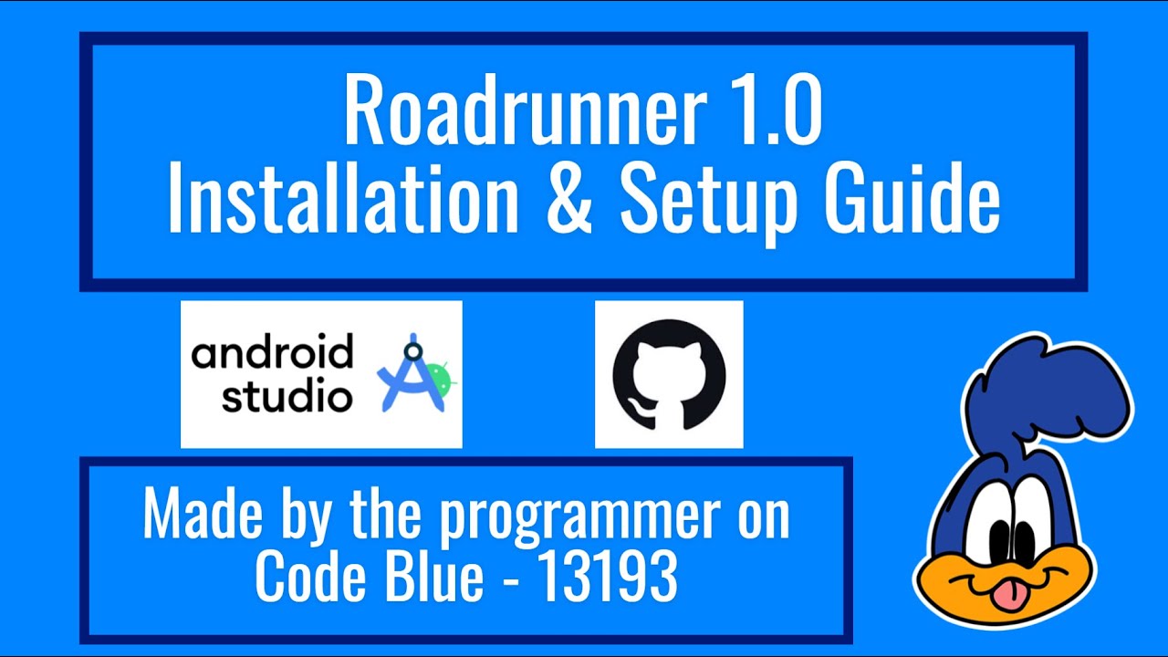 FTC Roadrunner 1.0 Installation & Setup Guide (Part 1)