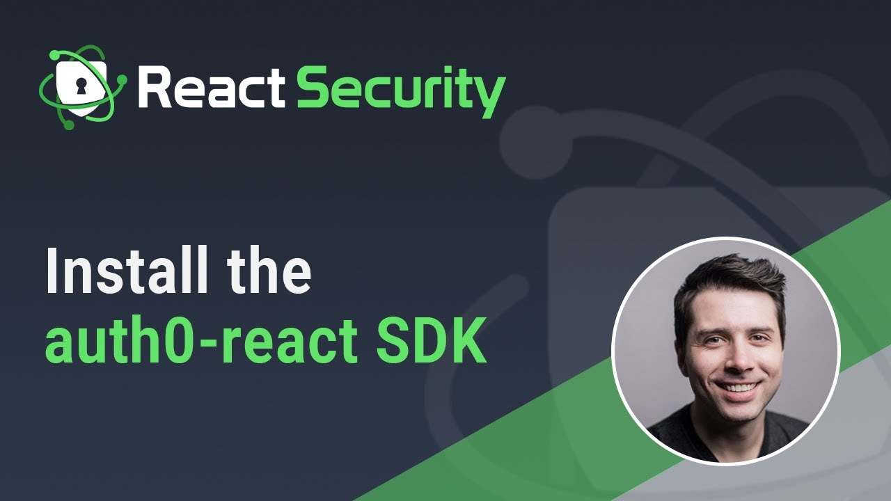 React Security - Install the auth0-react SDK