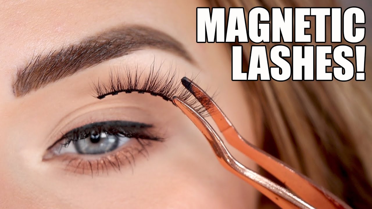 NEW Velour Beauty Magnetic Lashes! | How to Apply + Review
