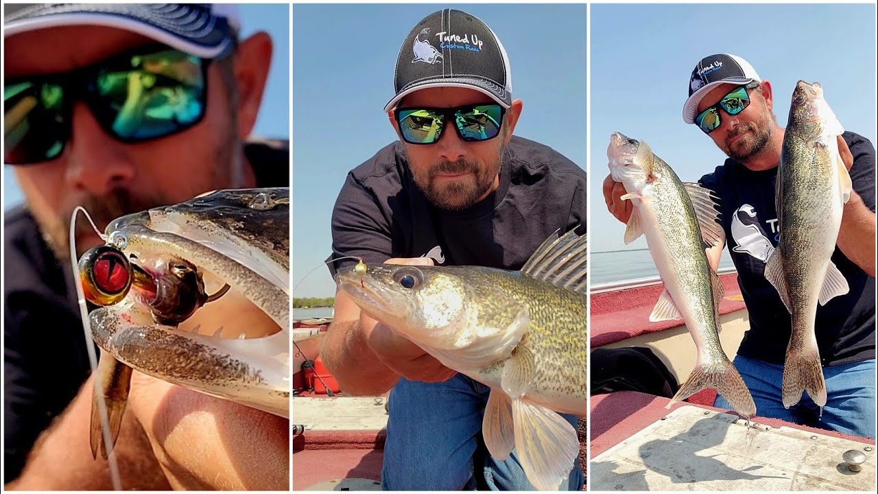 Pitching Shiners for Shallow Water Walleyes