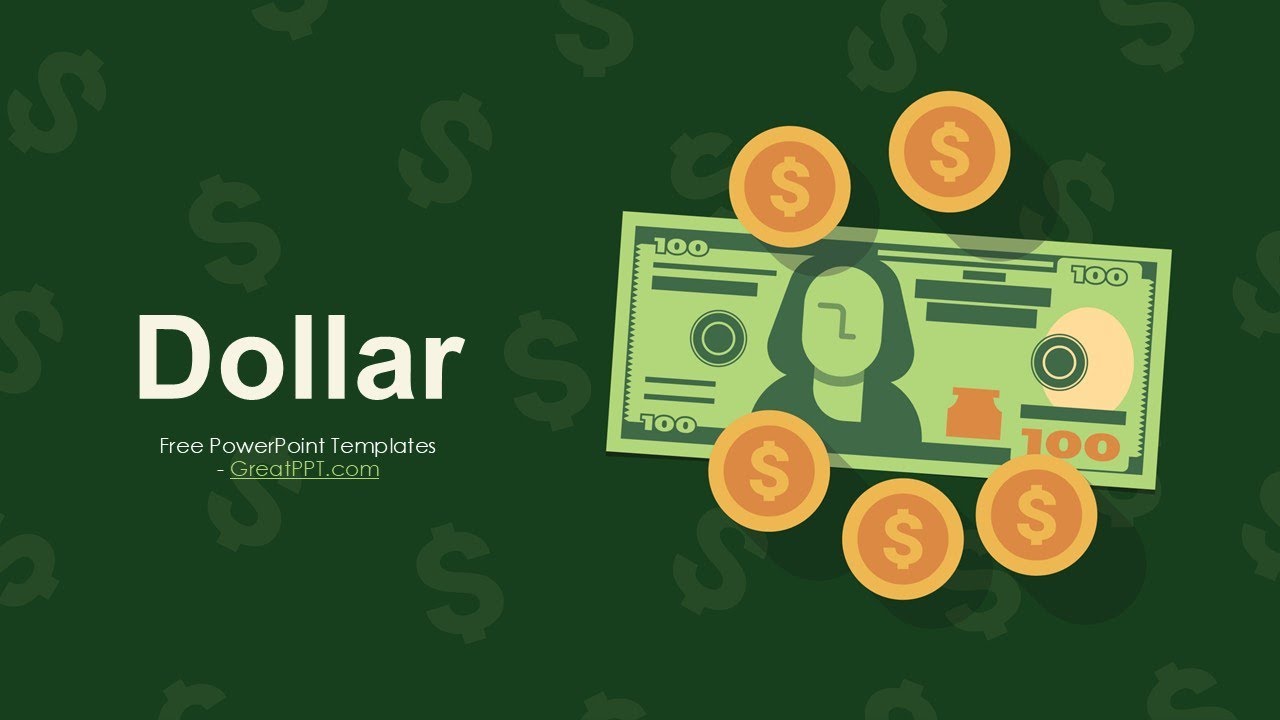 Dollar PowerPoint Template & Google Slides Theme by GreatPPT