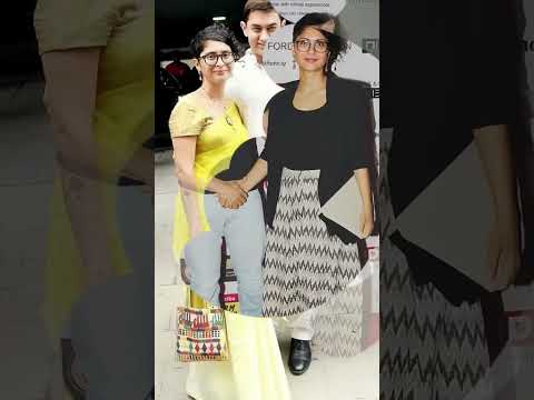 Amir Khan with his wife Kiran Rao #amirkhan #shorts #ytshorts
