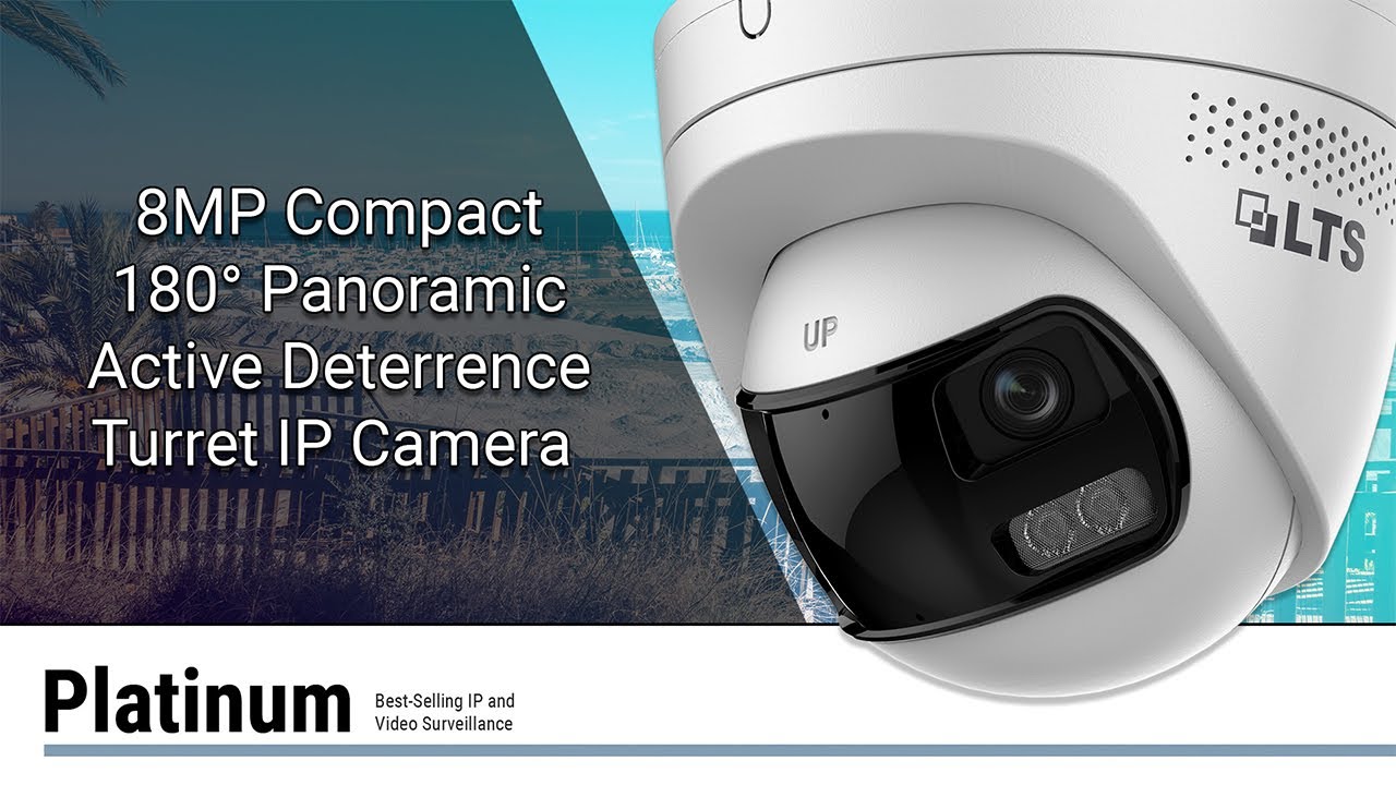Platinum Panoramic Active Deterrence Turret | LT Security