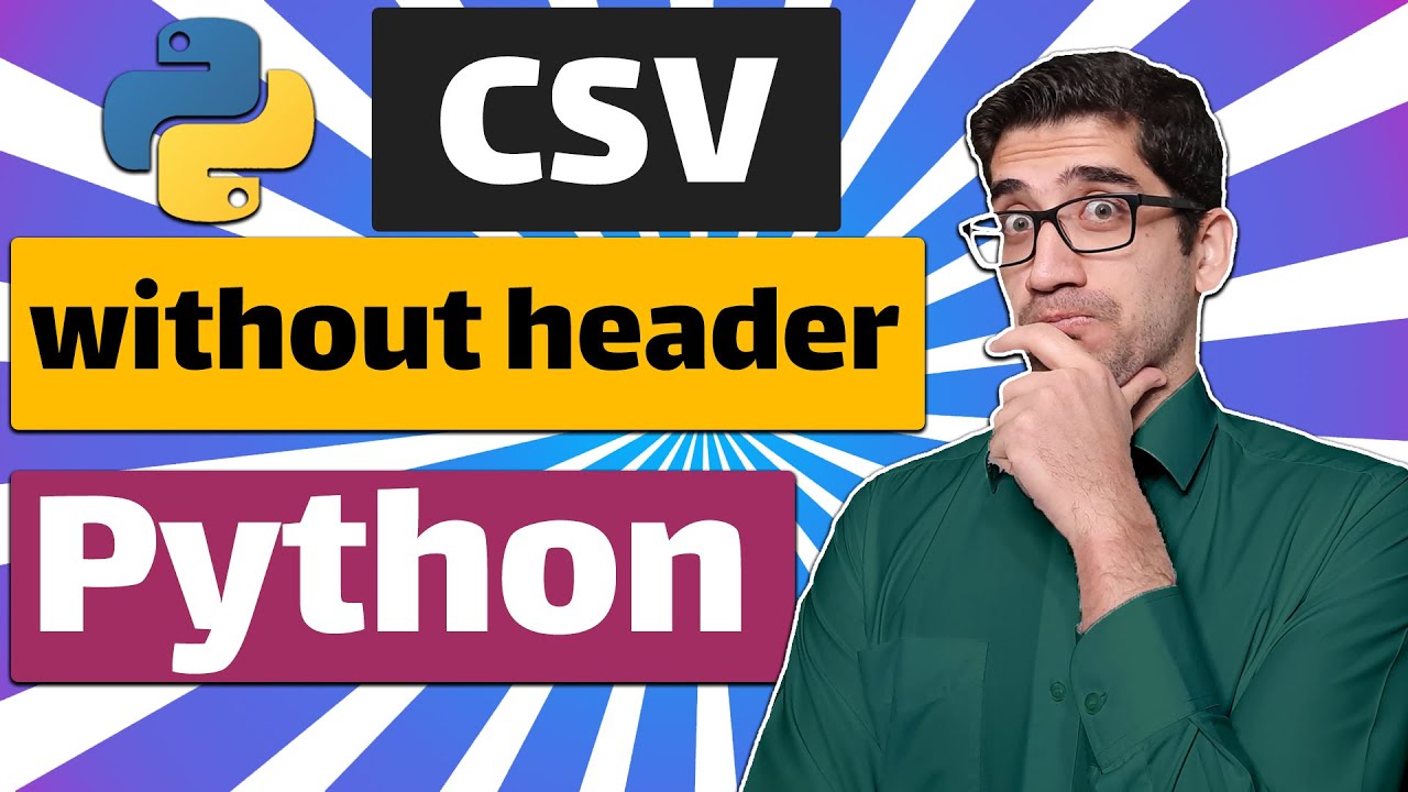 How to read CSV file without header in Pandas Python (in one line!)