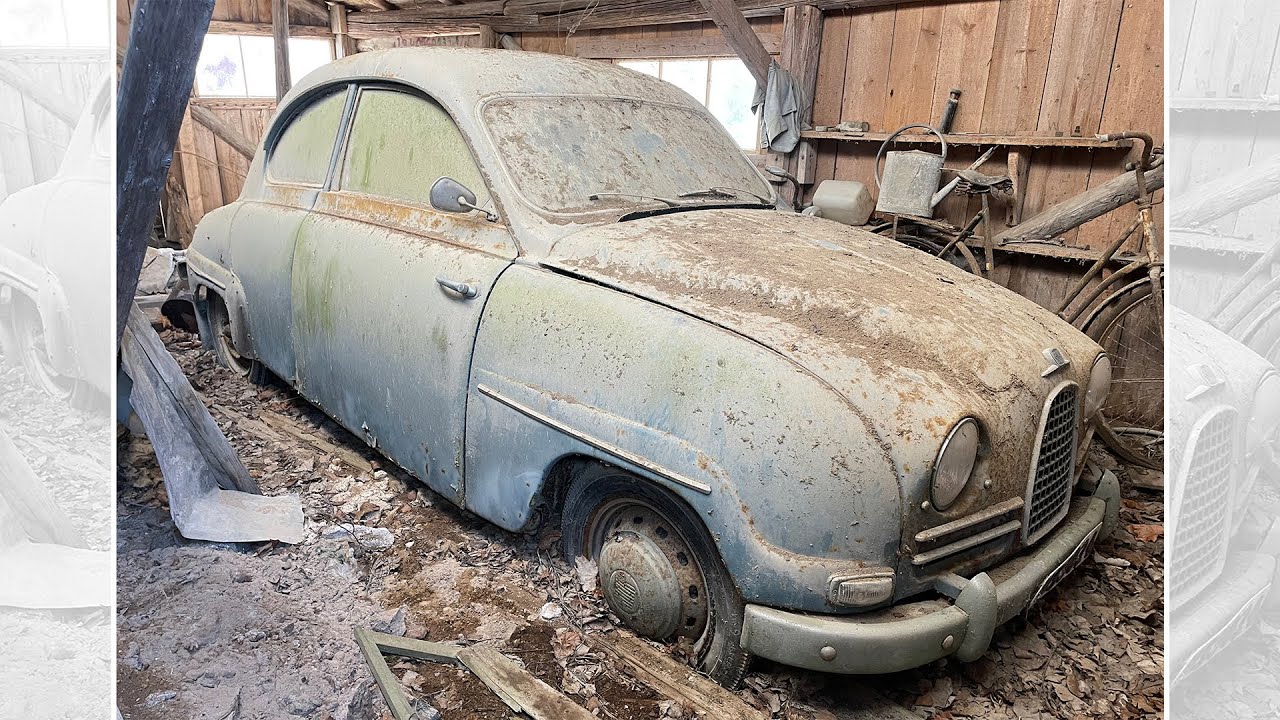 1959 Saab 93 Spent 51 Years in a Barn, Gets Rescued - autoevolution