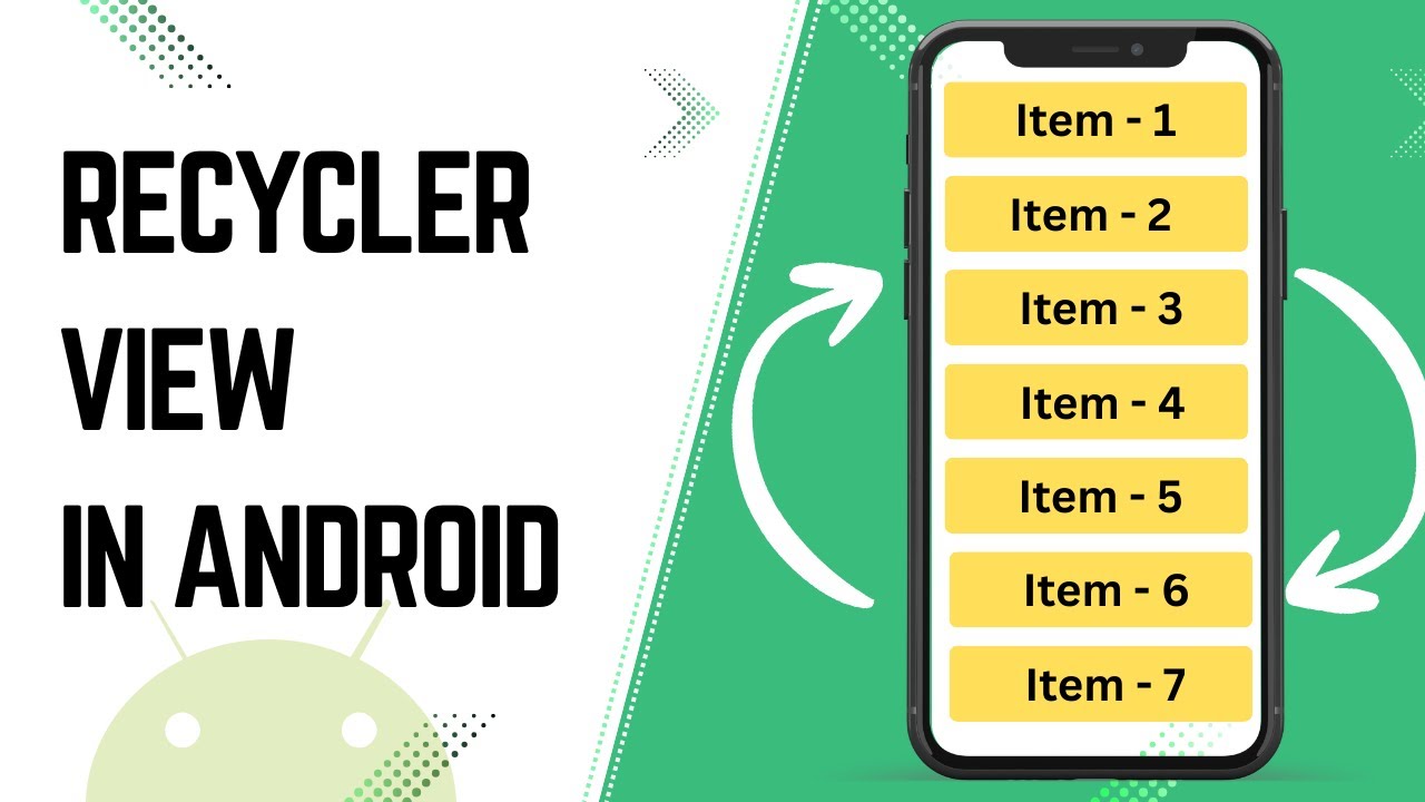 RecyclerView Android Studio Tutorial