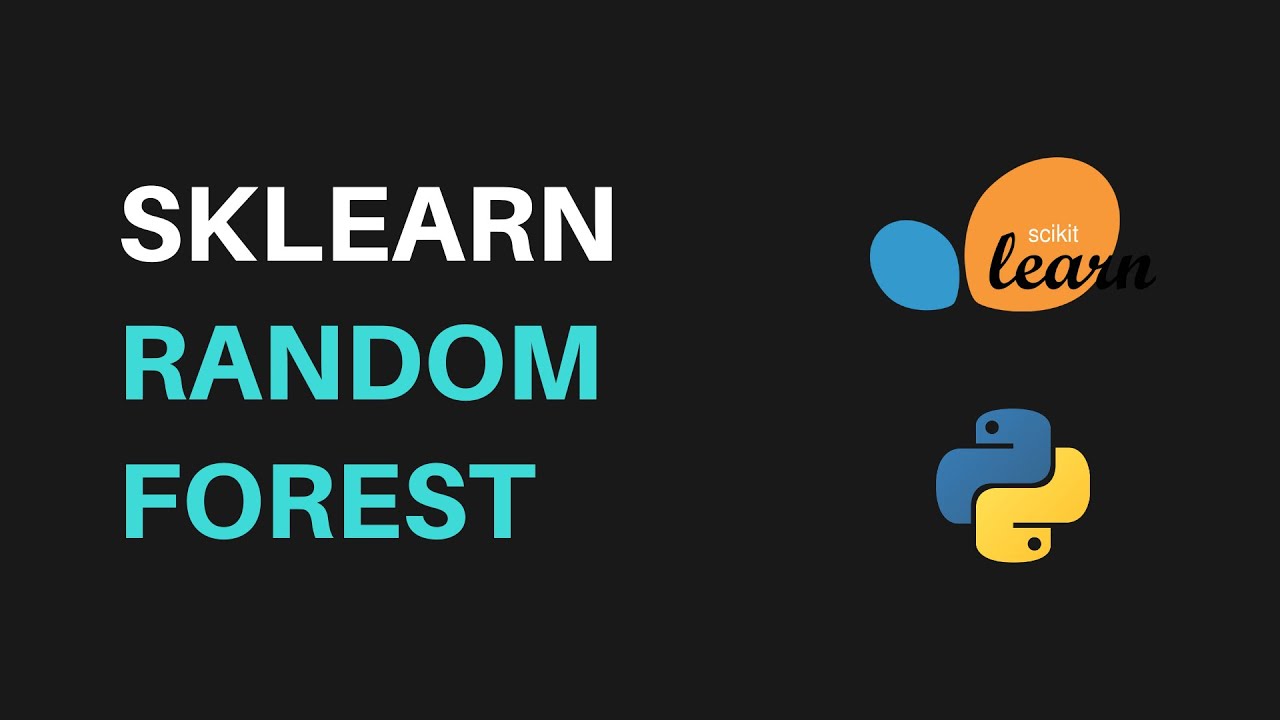 Machine Learning Tutorial - Basic sklearn Random Forest model