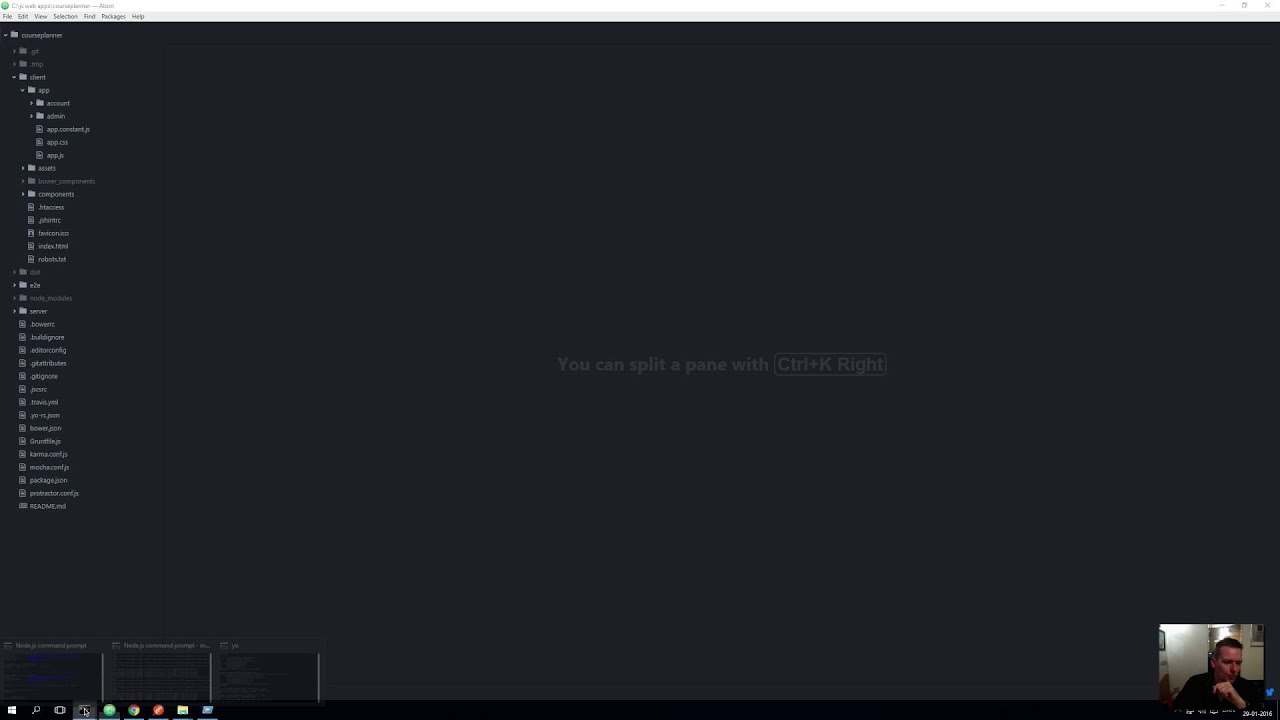 JS Web apps - Angularjs - Build a first route from scratch